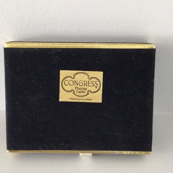 CONGRESS | Games | Vintage Congress Double Deck Cards Nip | Poshmark